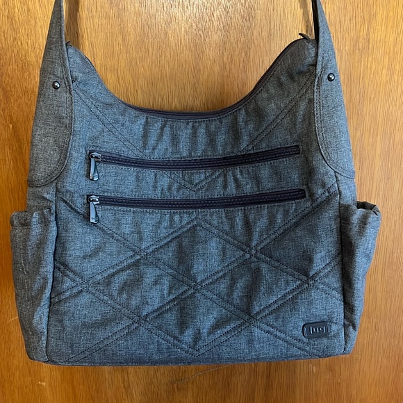 lug | Bags | Lug Grey Cable Car Crossbody Bag | Poshmark